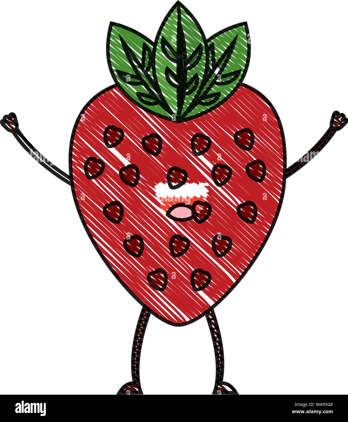 Cartoon Strawberry High Resolution Stock Photography and Images - Alamy