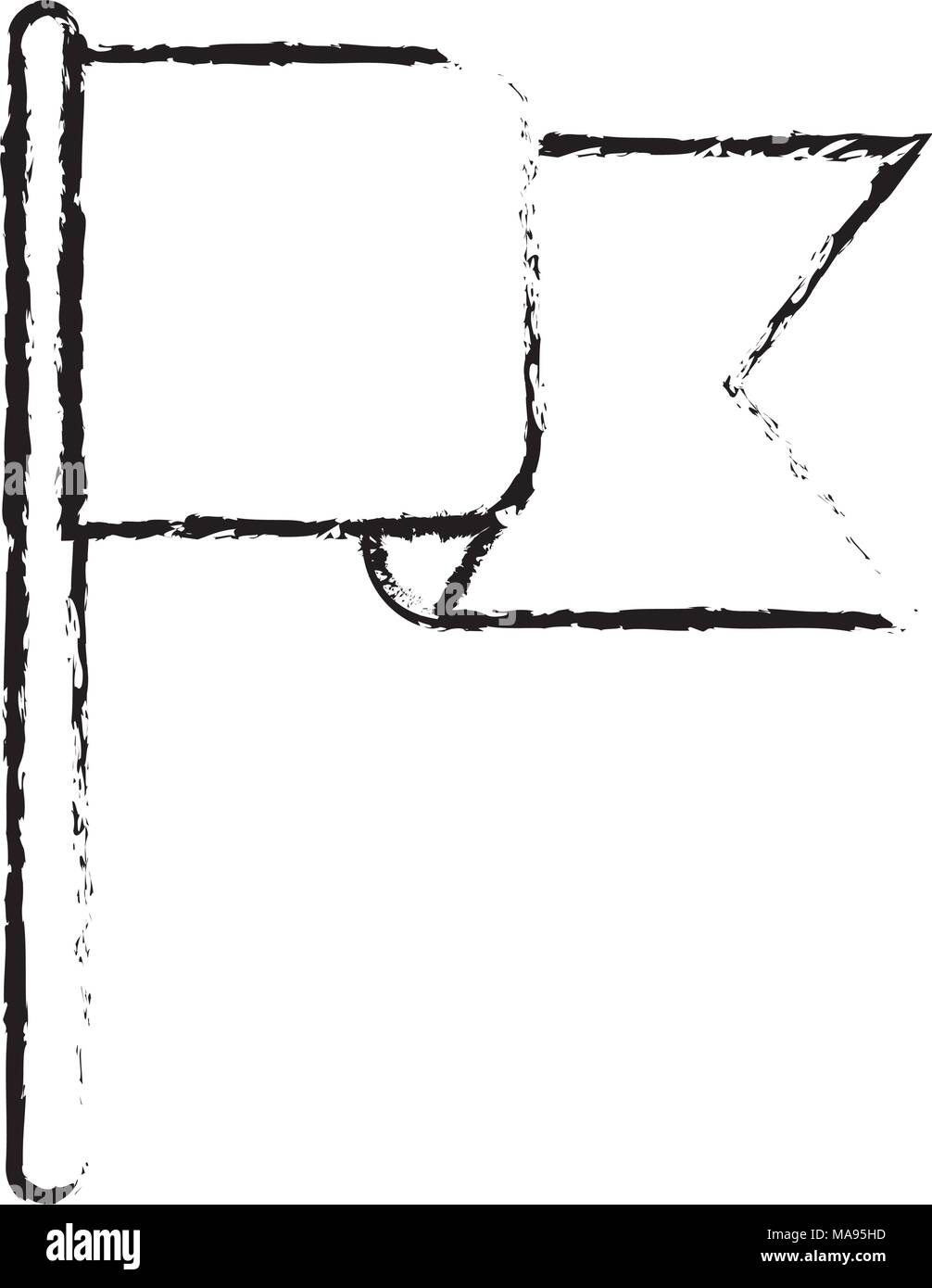 Shiny flag pole Stock Vector Images - Alamy