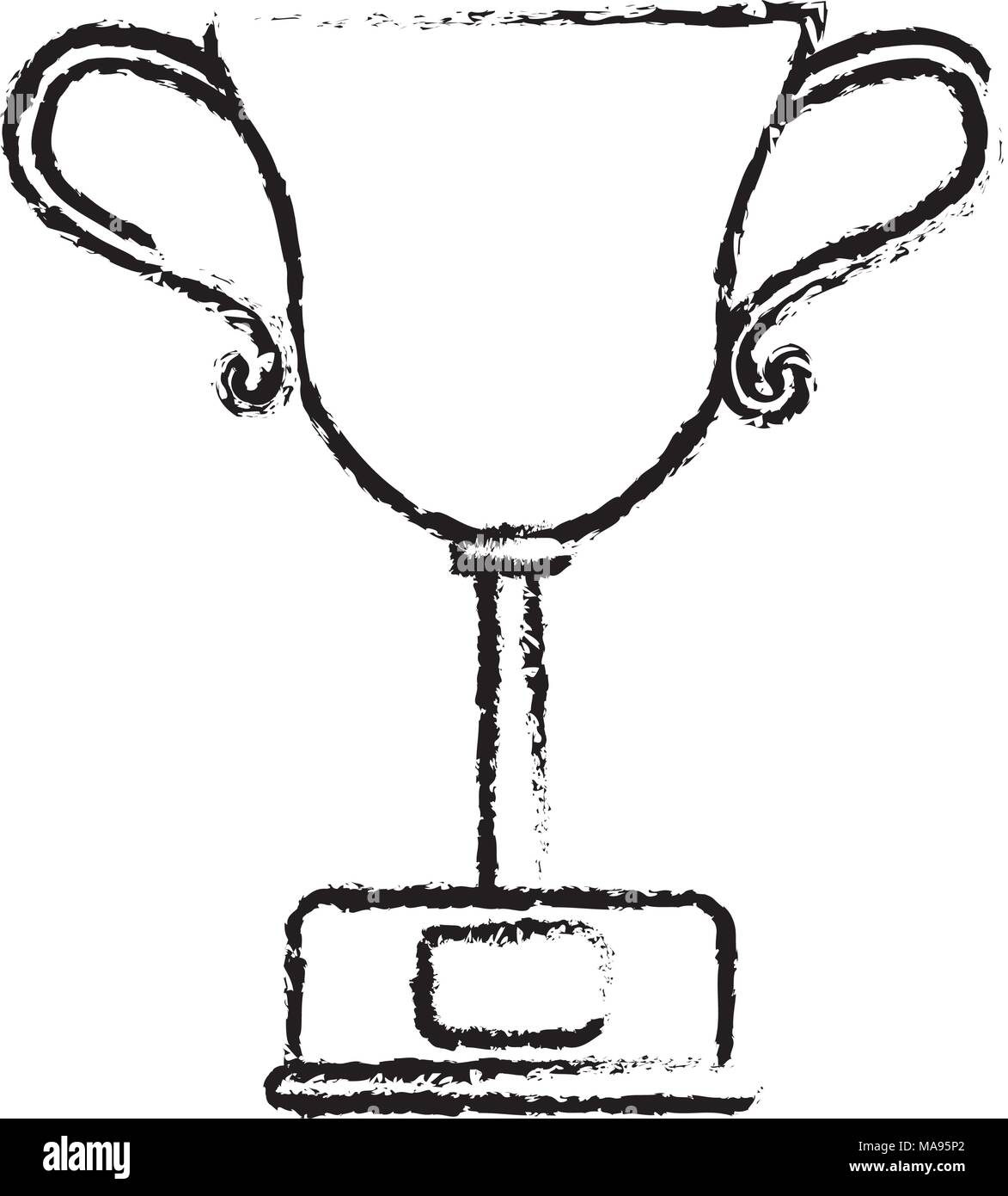 Success award concept cartoon Black and White Stock Photos & Images - Alamy