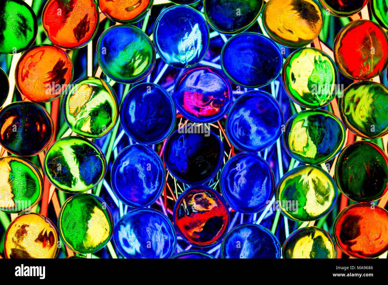 Multi colored nuggets hi-res stock photography and images - Alamy