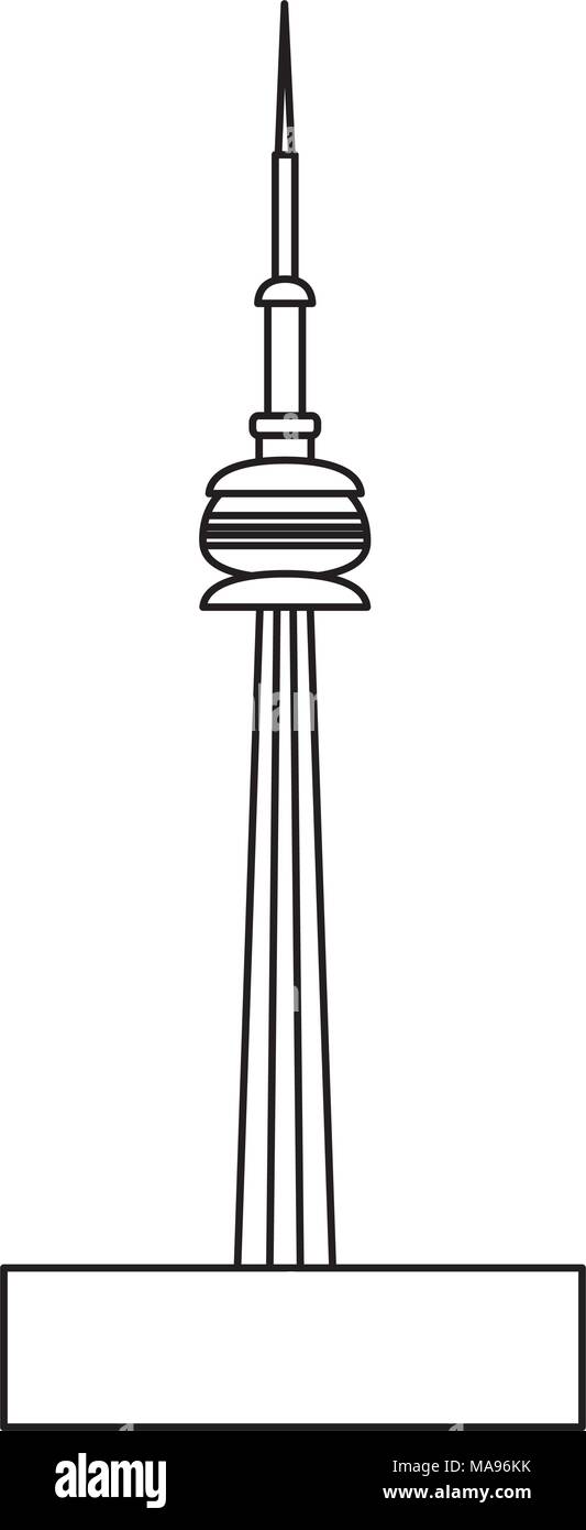 toronto city tower emblem canada Stock Vector Image & Art - Alamy