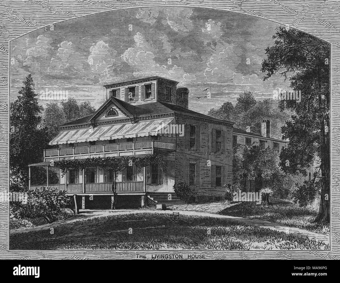 18th century engraving house hi-res stock photography and images - Alamy