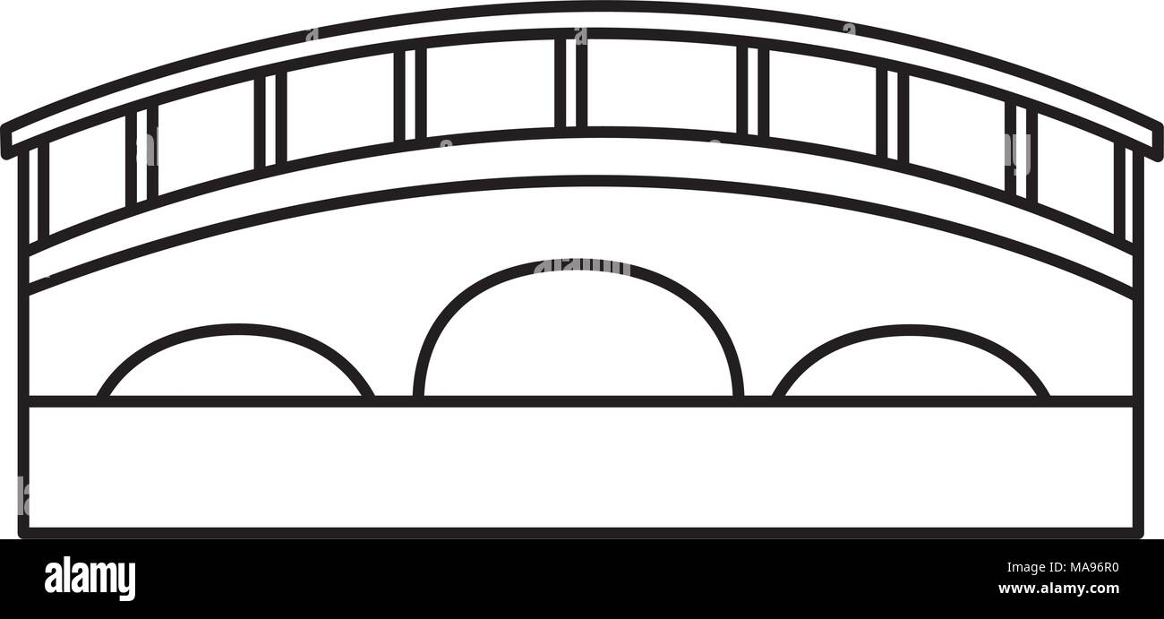 Steel bridge detail Stock Vector Images - Alamy