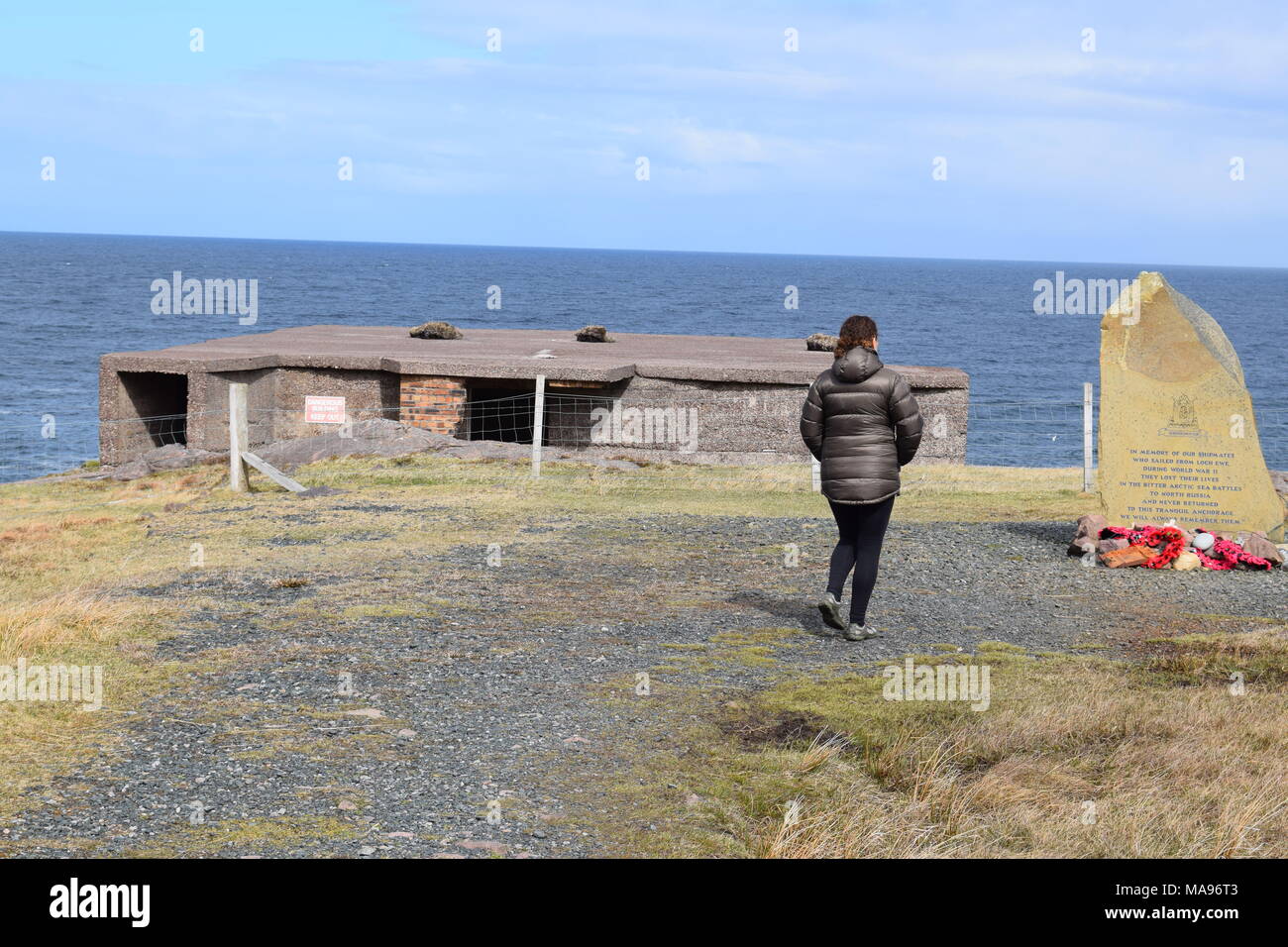 "ww2 sea defence battery" "cove near aultbea ross and Cromarty Scottish ...