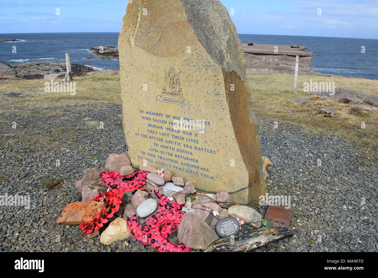 "ww2 sea defence battery" "cove near aultbea ross and Cromarty Scottish ...