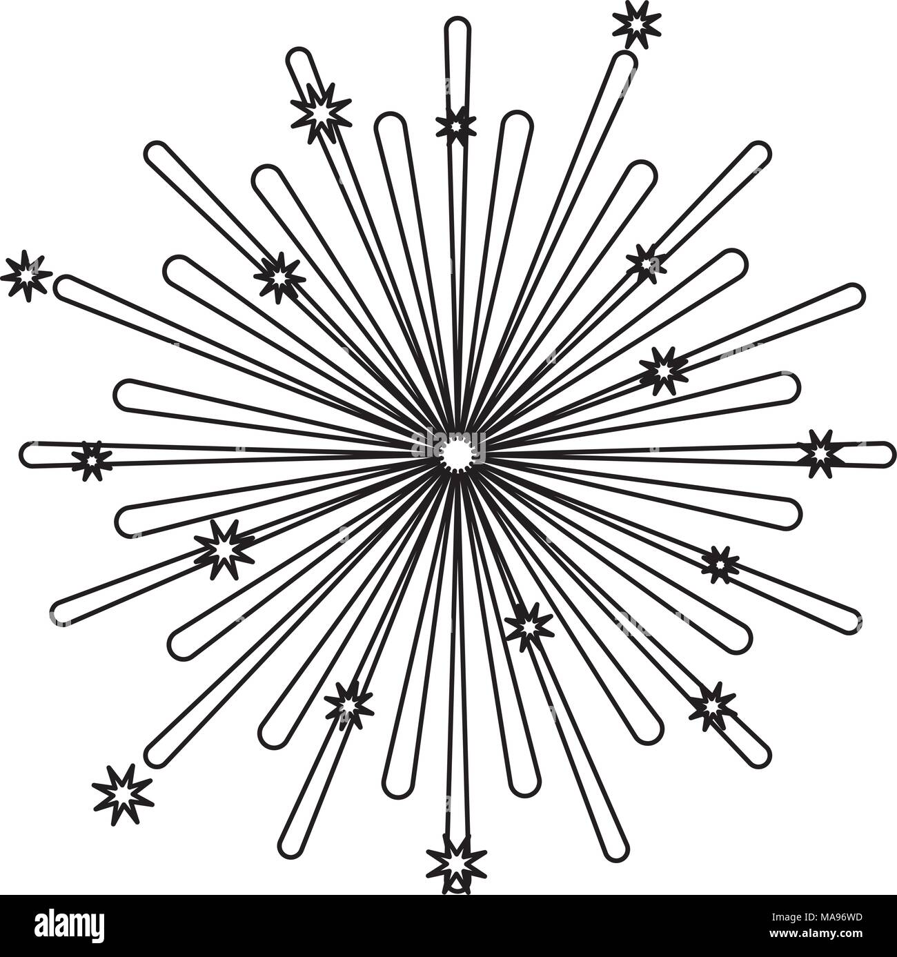 fireworks stars starburst effect image Stock Vector Image & Art - Alamy