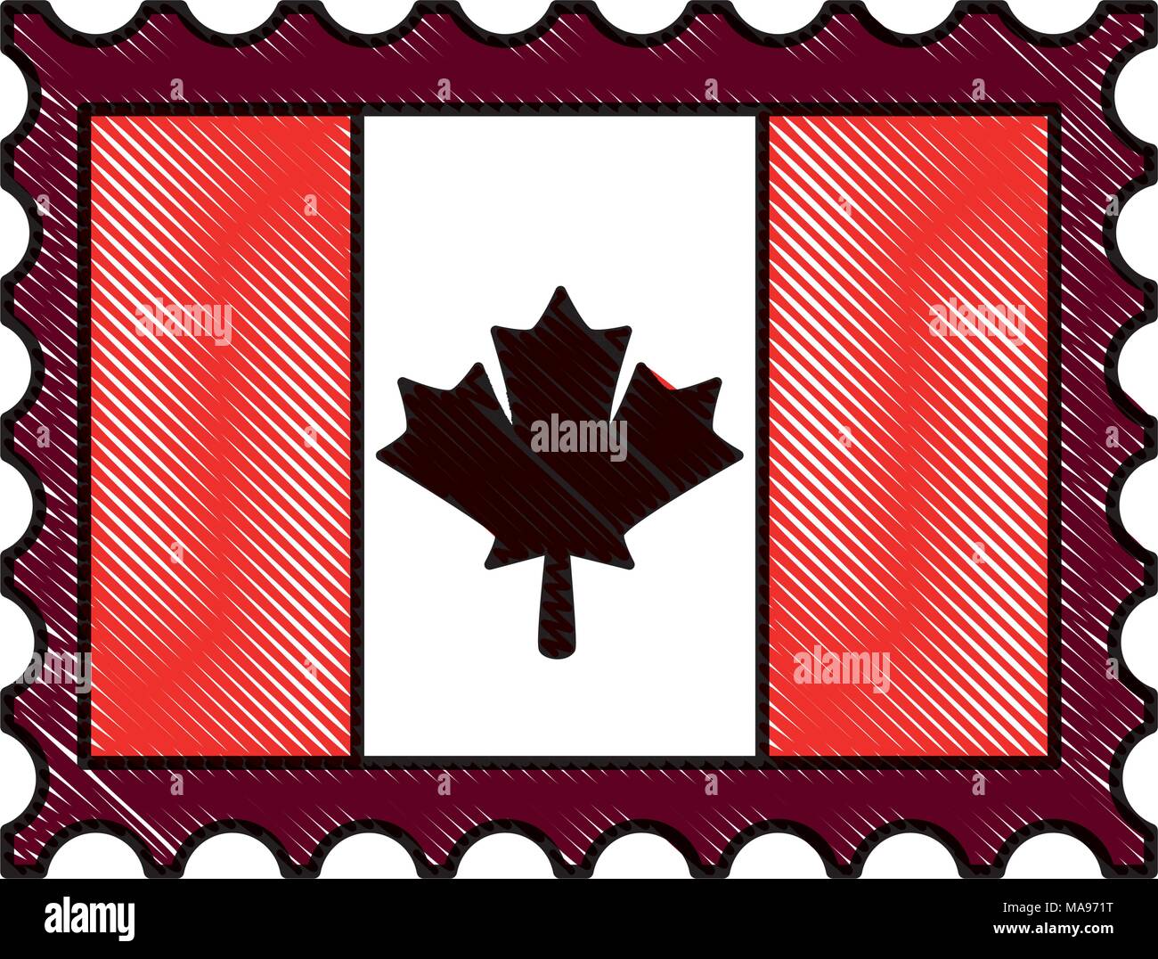Canada Post Stamp High Resolution Stock Photography and Images - Alamy