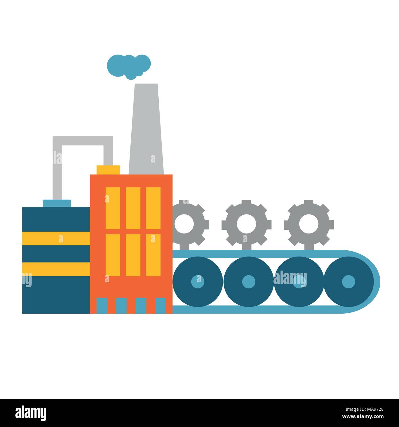 Making machine parts Stock Vector Images - Alamy