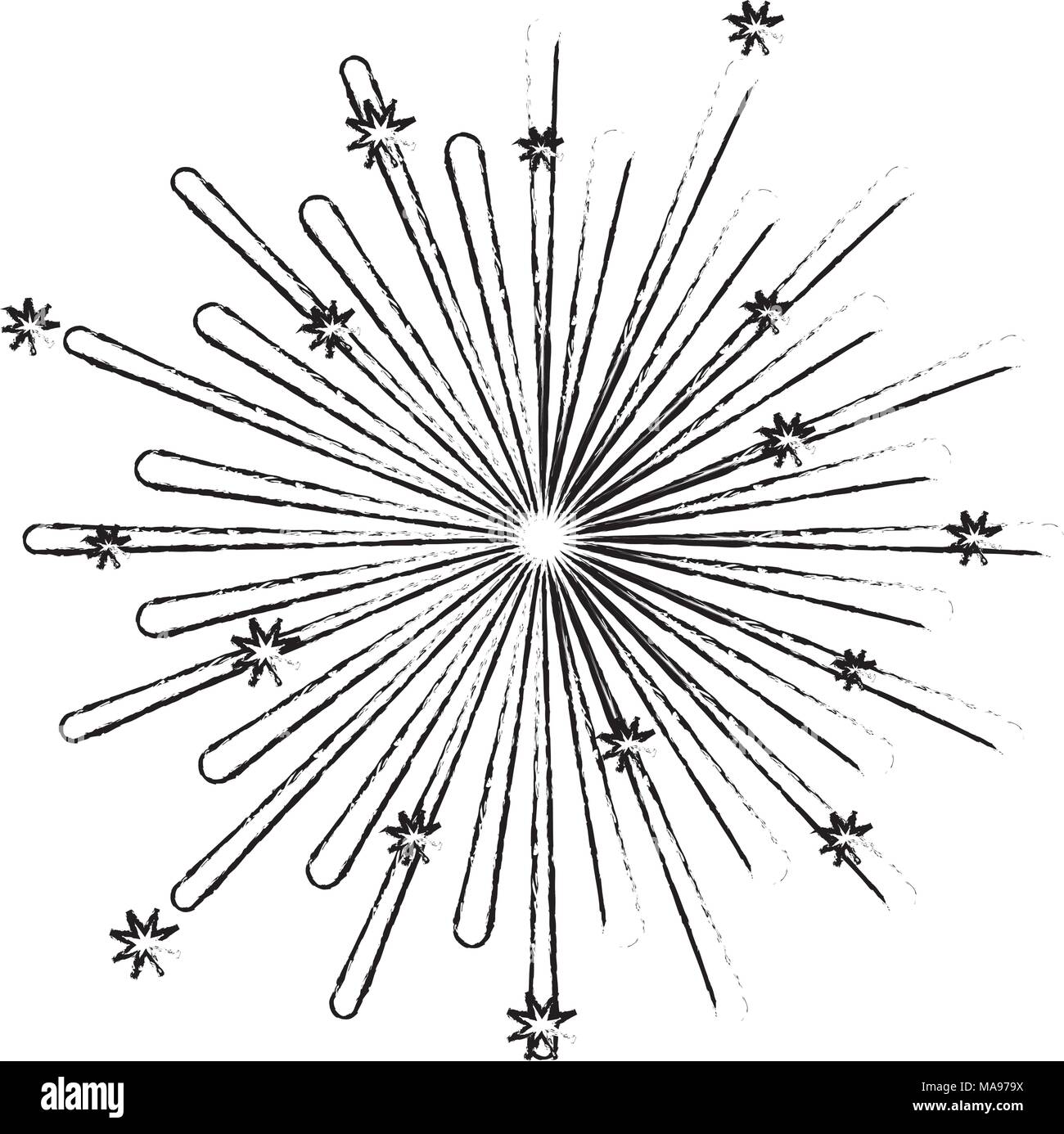 fireworks stars starburst effect image Stock Vector Image & Art - Alamy