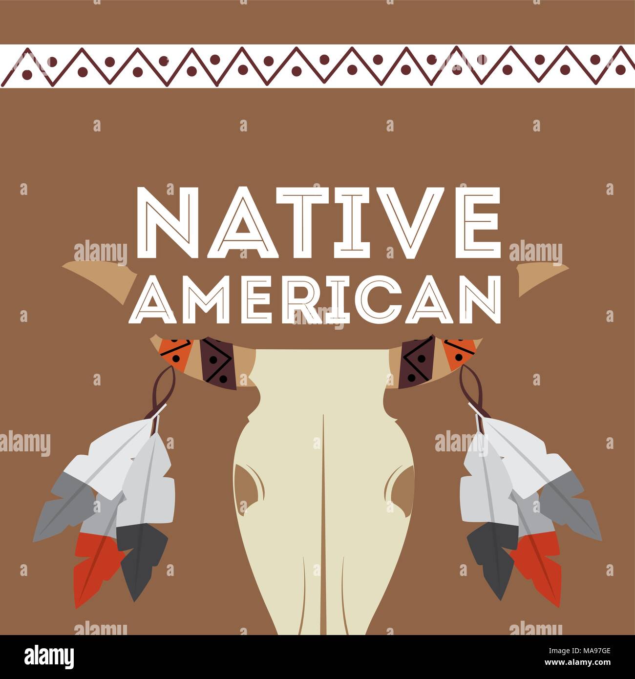 native american people cartoon Stock Vector Image & Art - Alamy