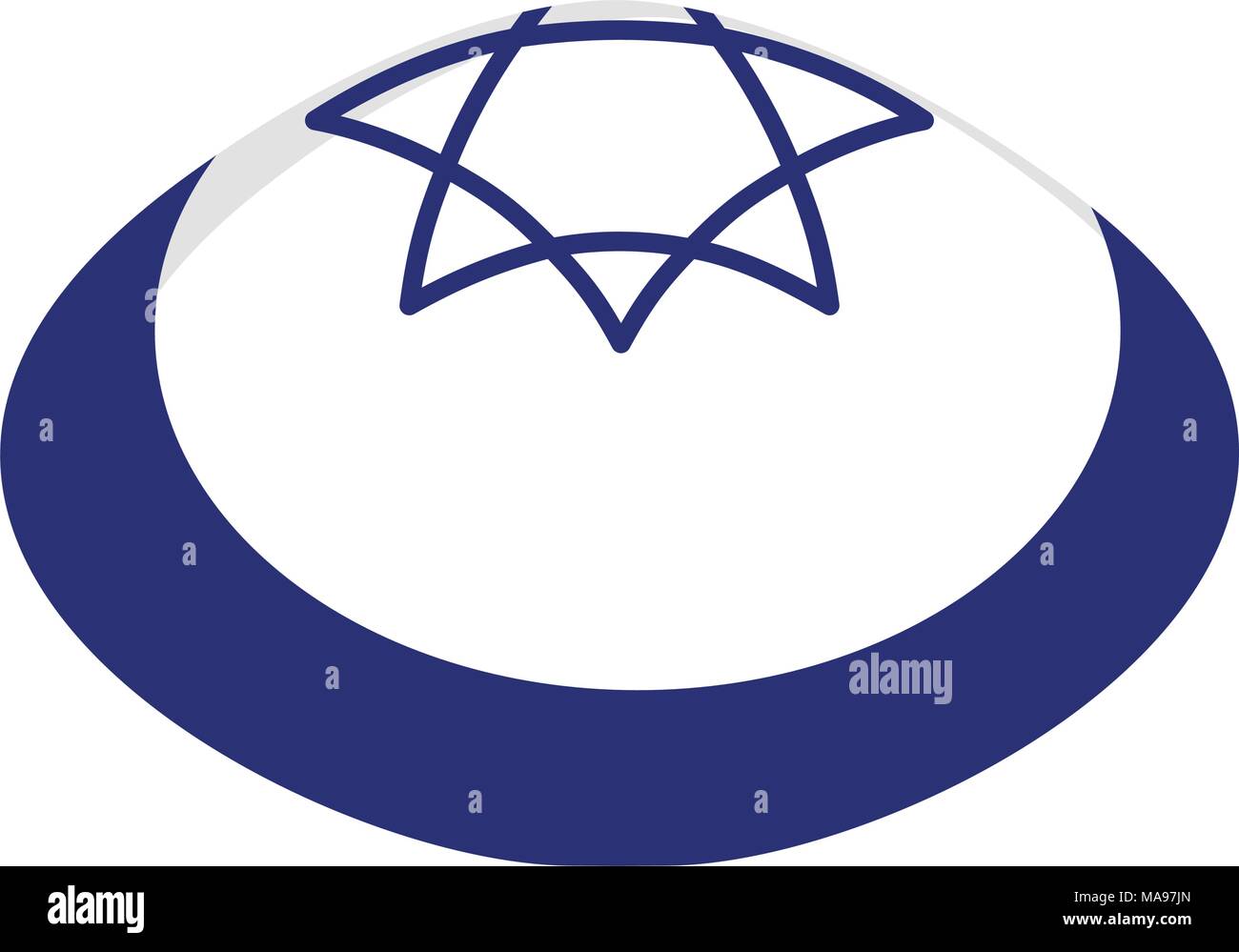 Kippah vector hi-res stock photography and images - Alamy