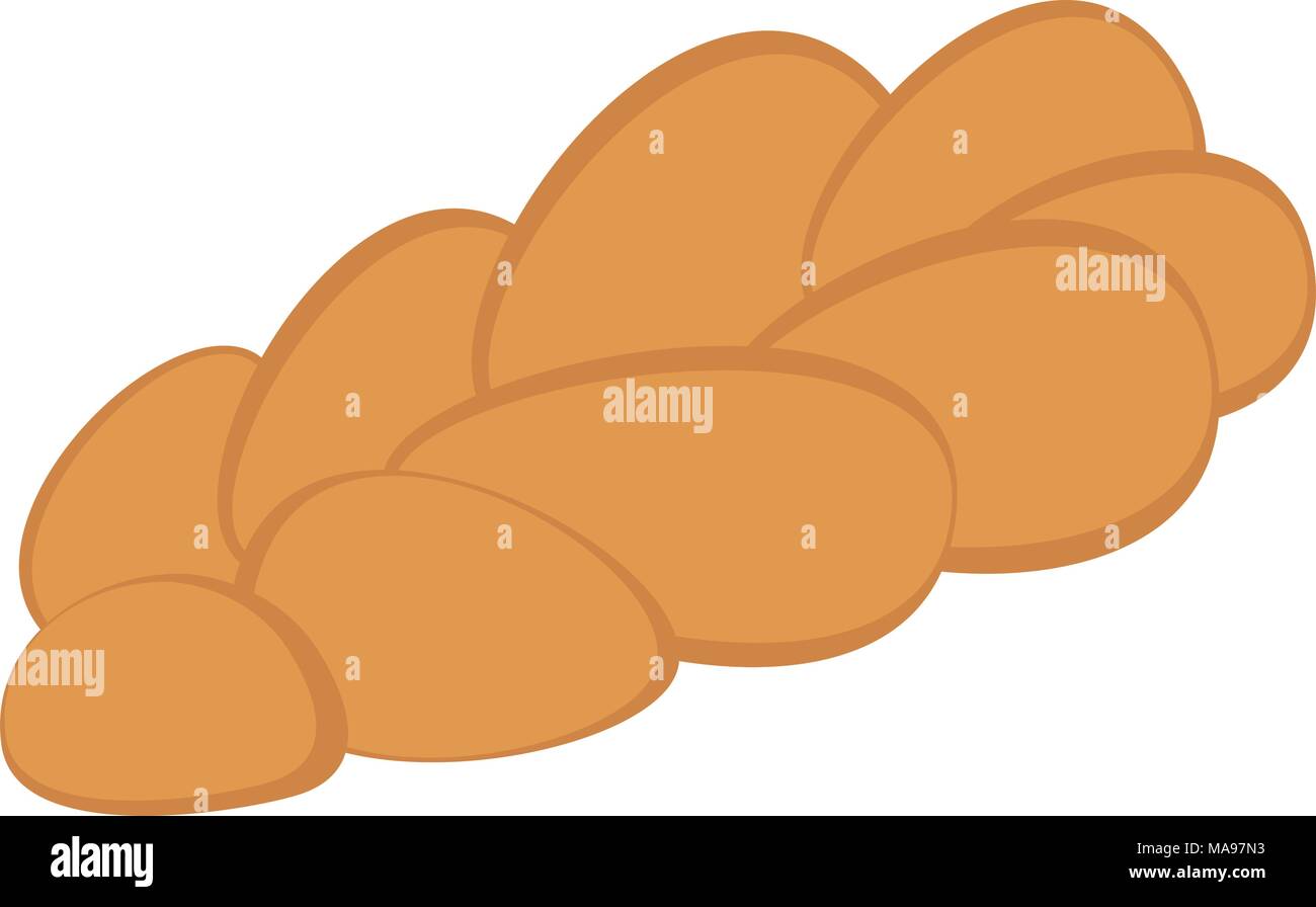 Isolated braided bread icon Stock Vector Image & Art - Alamy