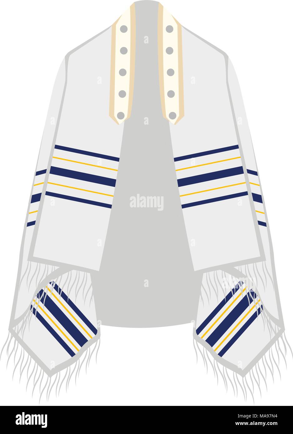 Tallit Stock Vector Images - Alamy