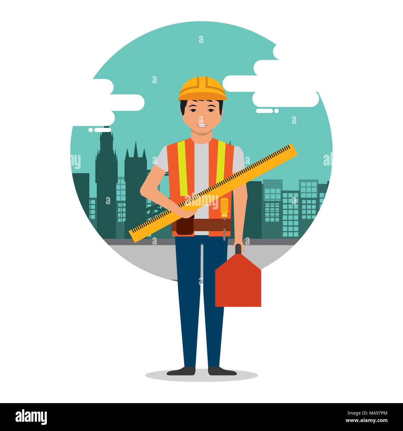 construction people workers Stock Vector Image & Art - Alamy