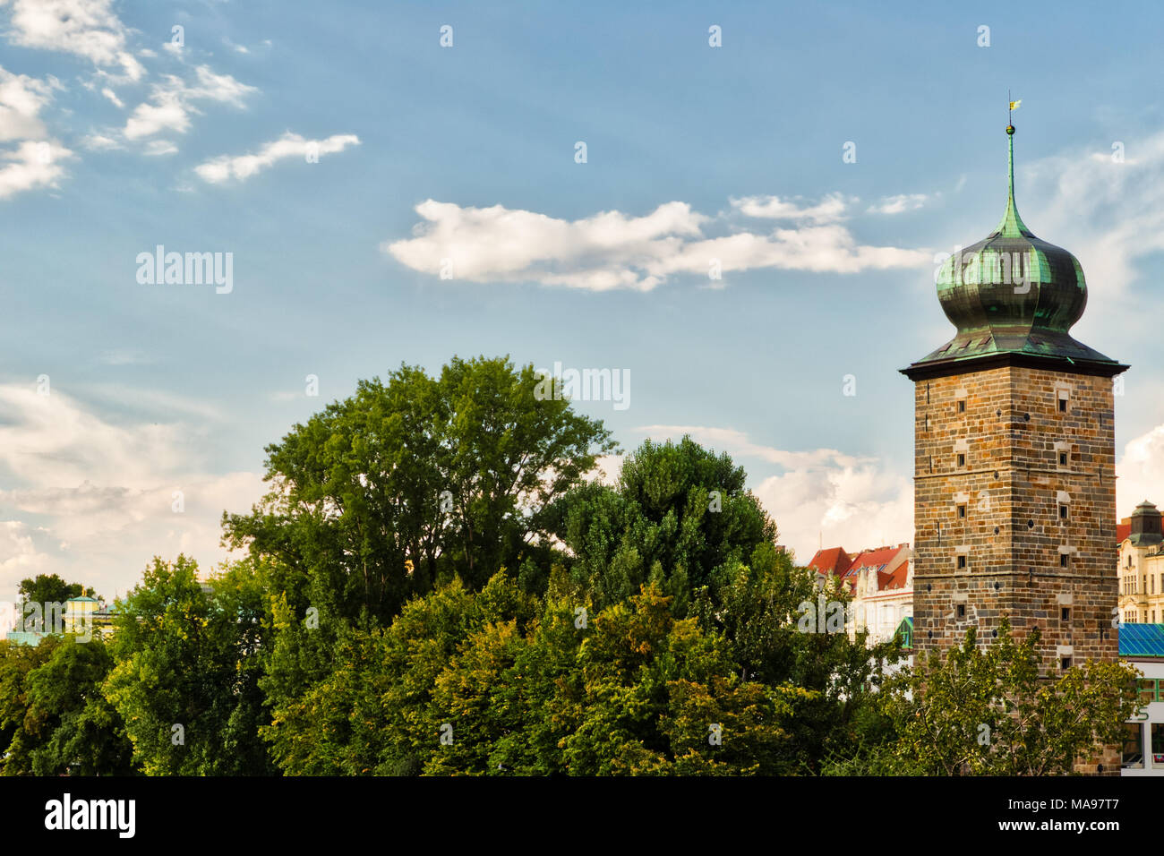 ancient buildings in the historical center of Prague Stock Photo - Alamy