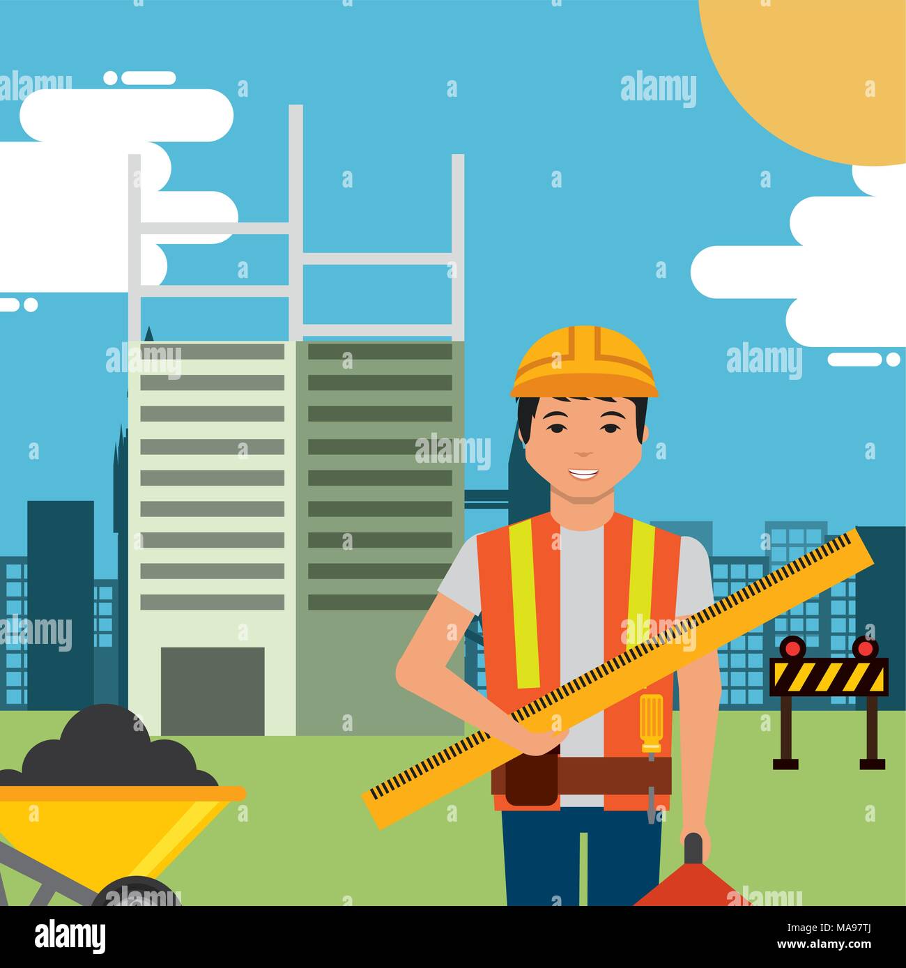 construction people workers Stock Vector Image & Art - Alamy