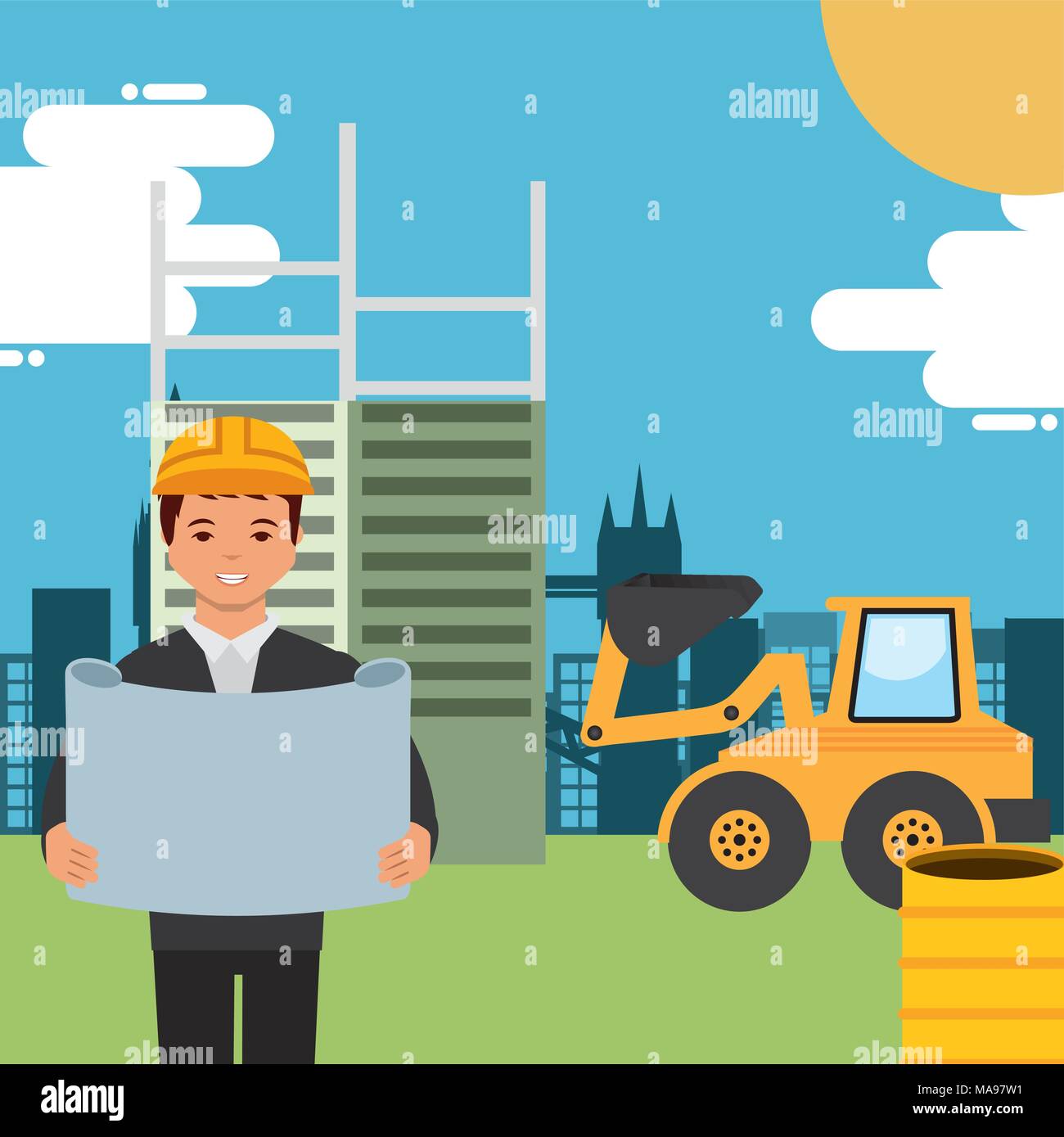 construction people workers Stock Vector Image & Art - Alamy