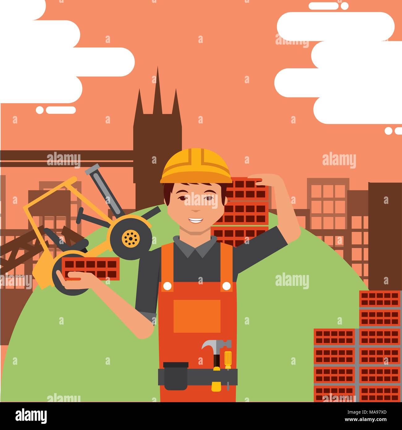 construction people workers Stock Vector Image & Art - Alamy