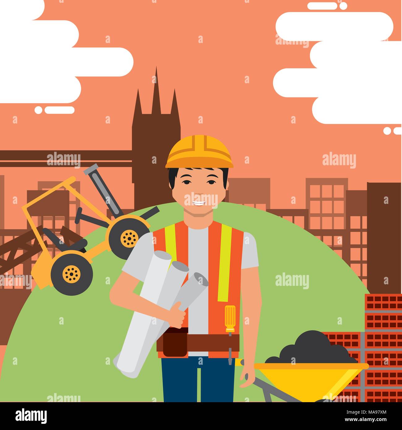construction people workers Stock Vector Image & Art - Alamy