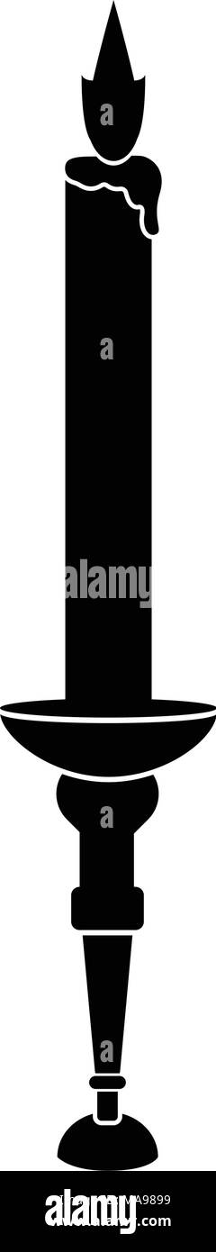 Jewish candle icon Stock Vector Image & Art - Alamy