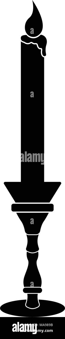 Jewish candle icon Stock Vector Image & Art - Alamy