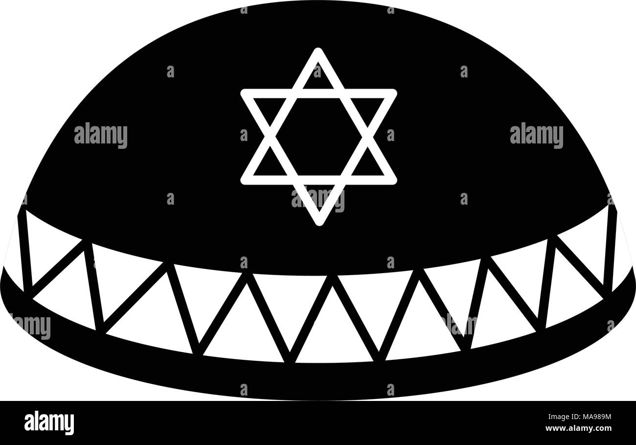 Jewish kippah icon Stock Vector Image & Art - Alamy