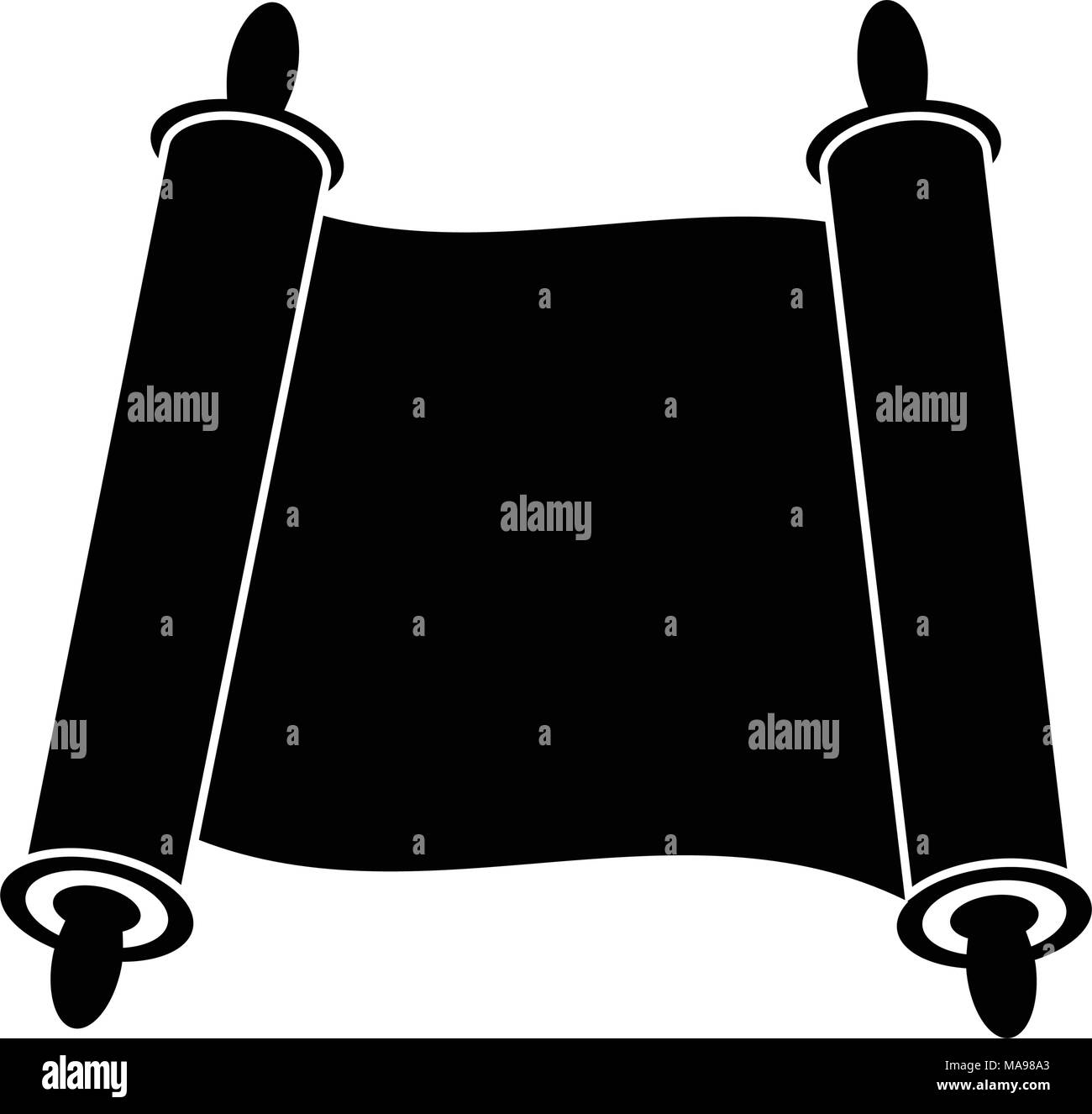 Traditional torah icon Cut Out Stock Images & Pictures - Alamy