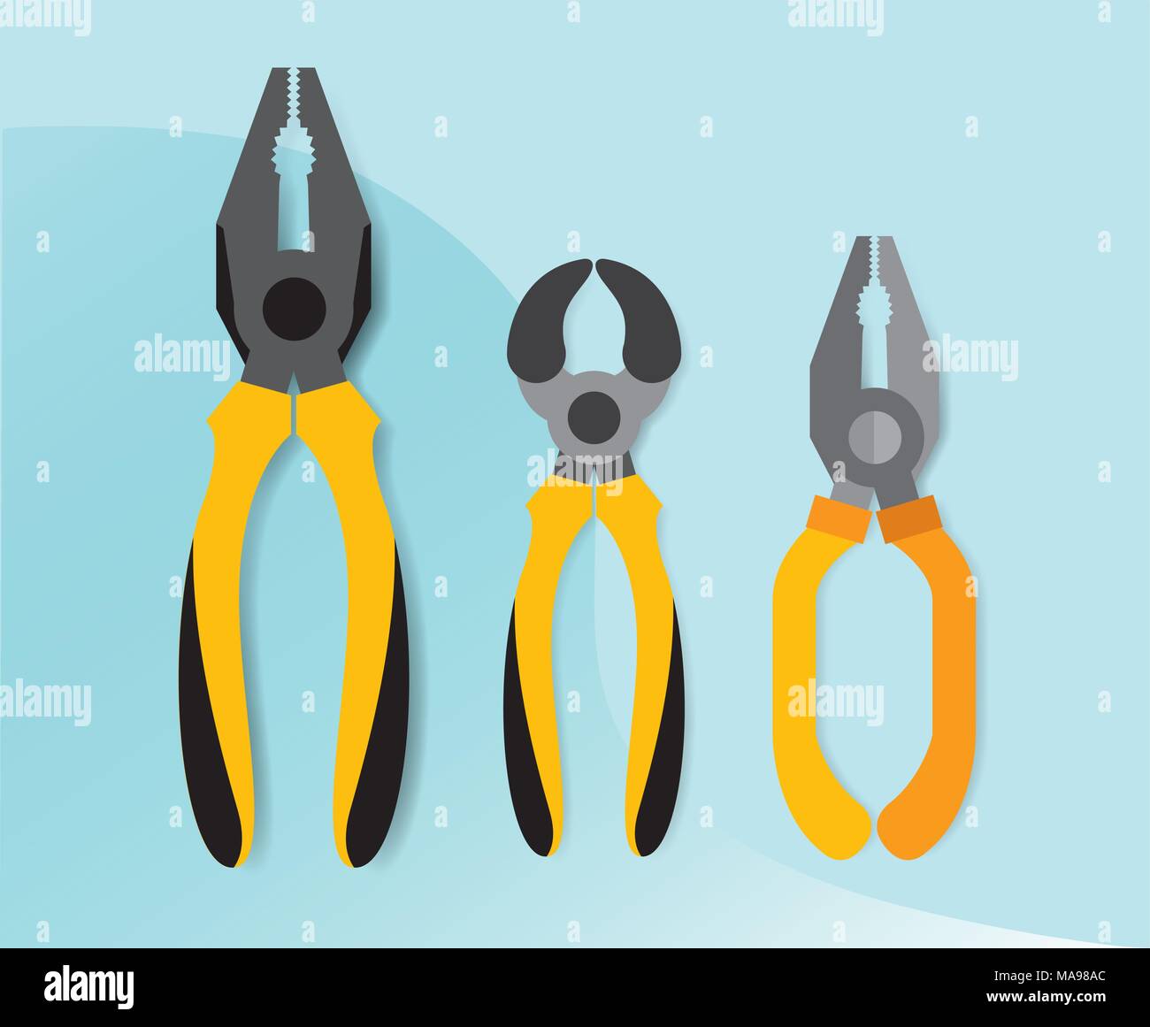Wire snips Stock Vector Images - Alamy