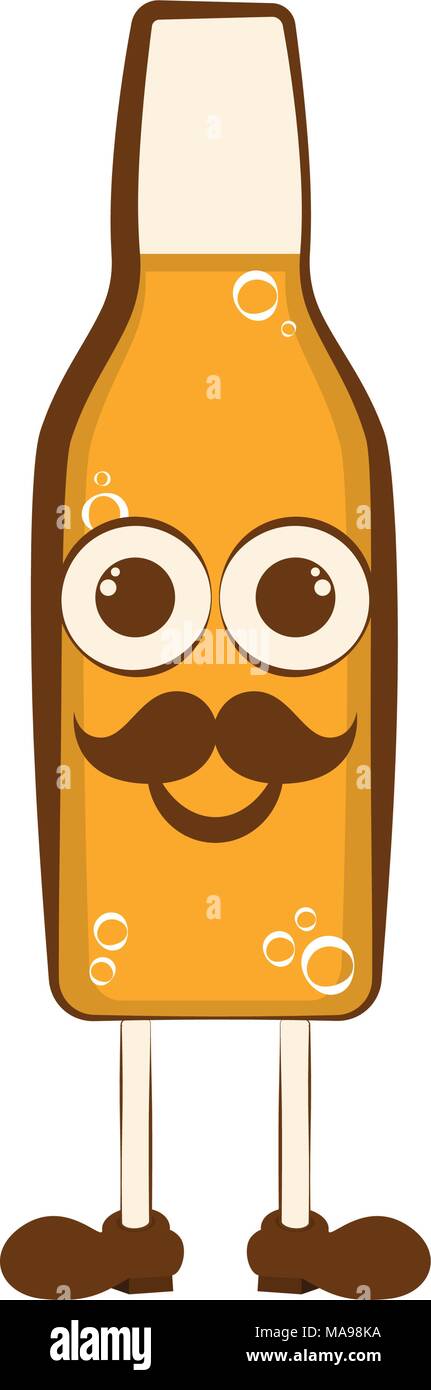 Vintage happy beer cartoon character Stock Vector Image & Art - Alamy