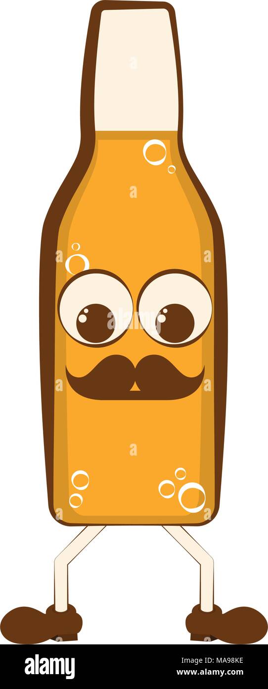 Vintage happy beer cartoon character Stock Vector Image & Art - Alamy