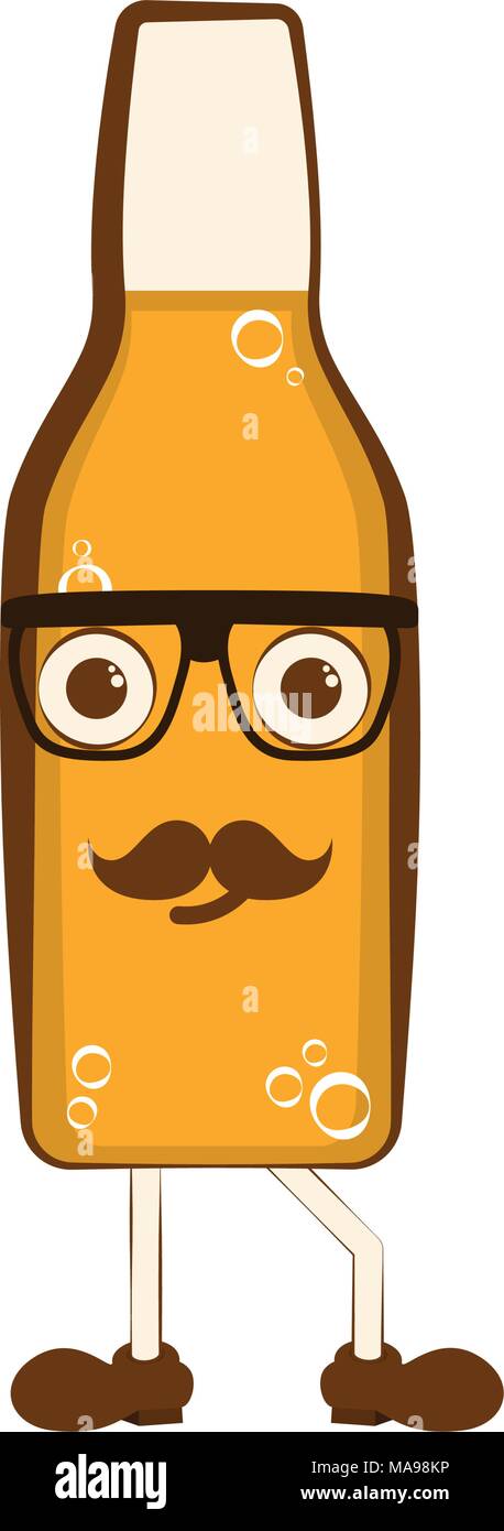 Vintage happy beer cartoon character Stock Vector Image & Art - Alamy