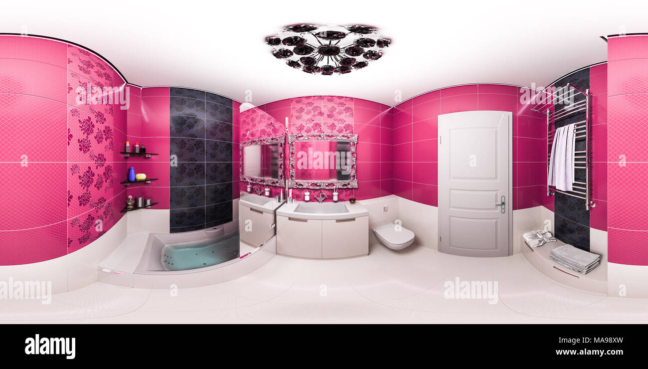 360 degree panorama bath hi-res stock photography and images - Alamy