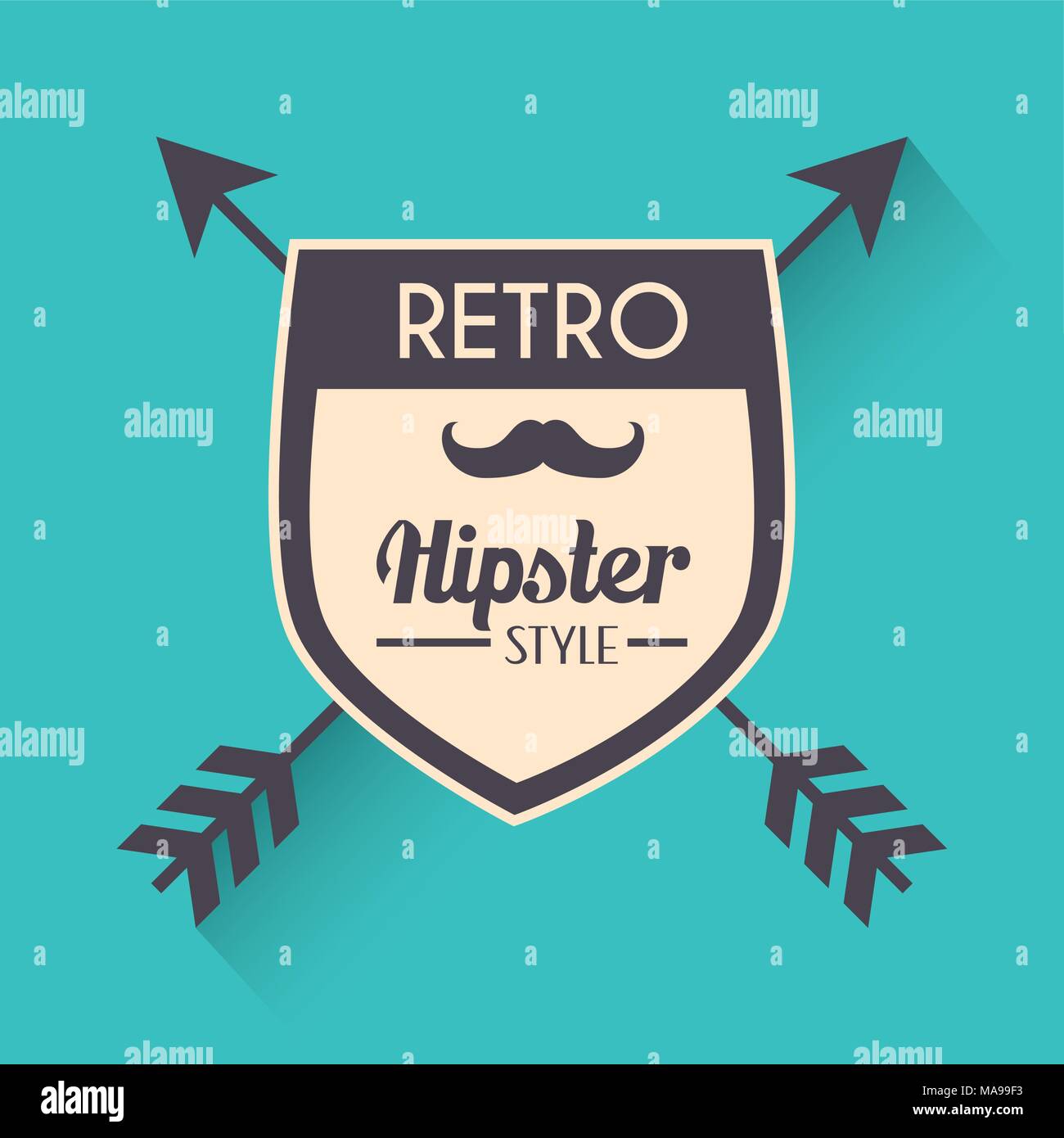 Hipster fashion lifestyle design, vector illustration vintage graphic ...