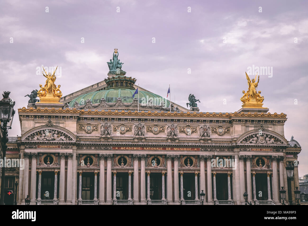 The Paris Opera House Stock Photo - Alamy