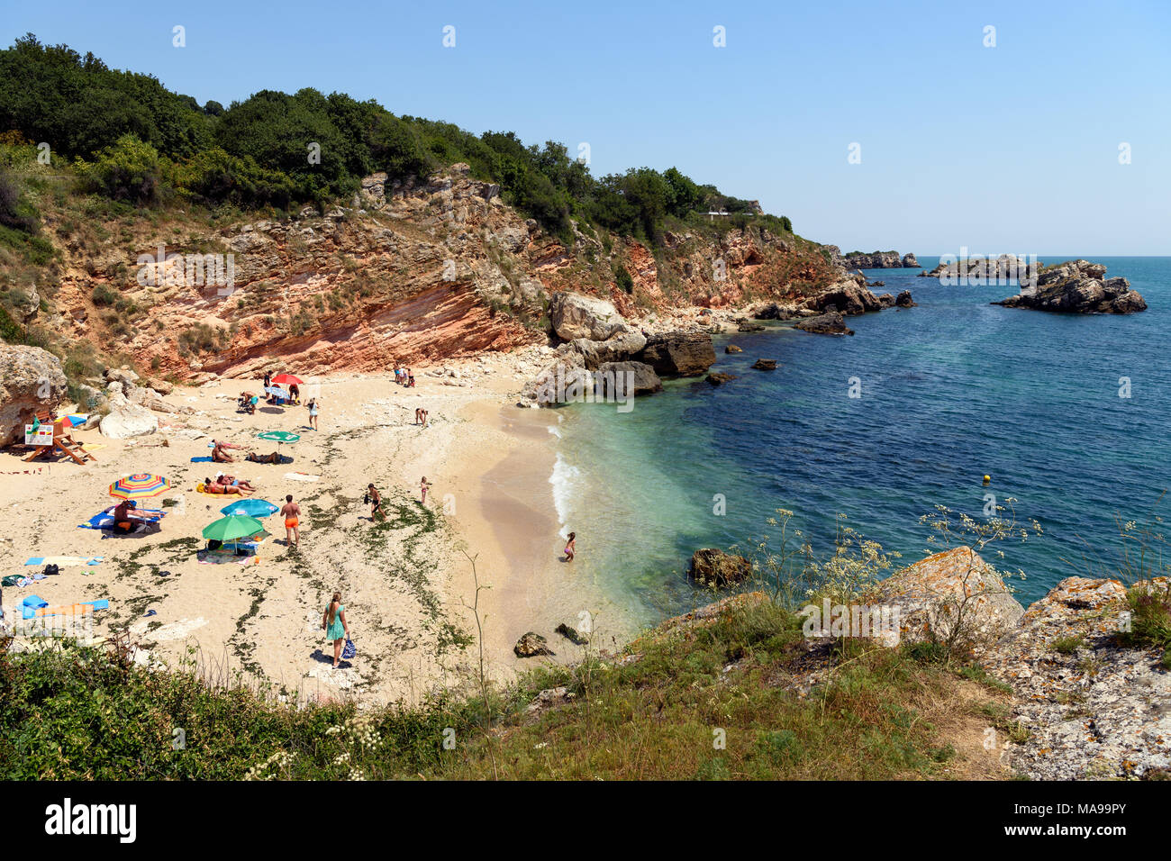 Dobrich Province, Bulgaria - July 20, 2017: Rusalka or "The mermaid ...