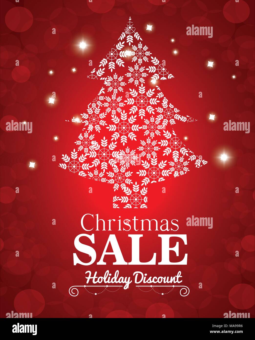 Merry christmas shopping season design, vector illustration graphic ...