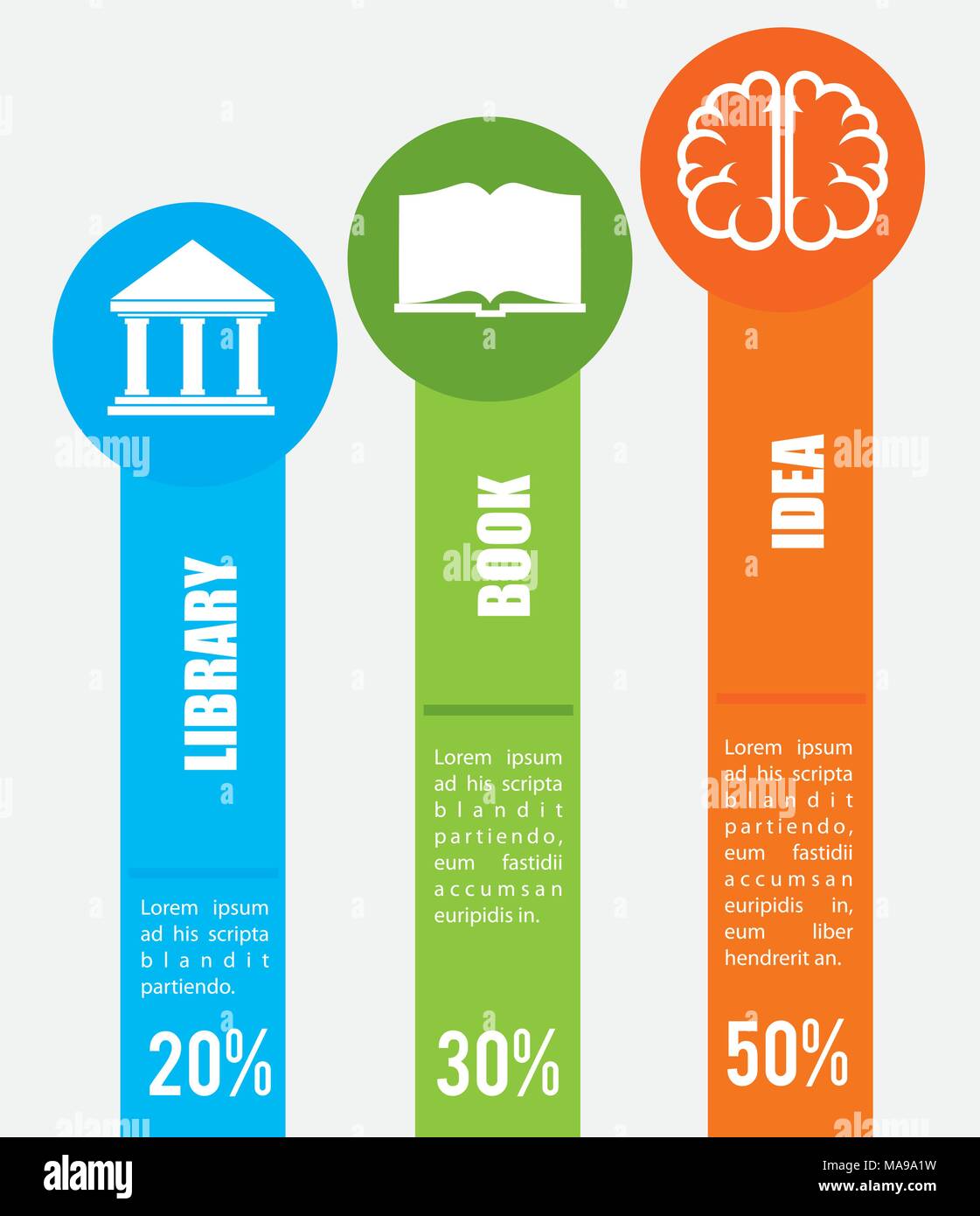 Academic education and elearning graphic design, vector illustration ...