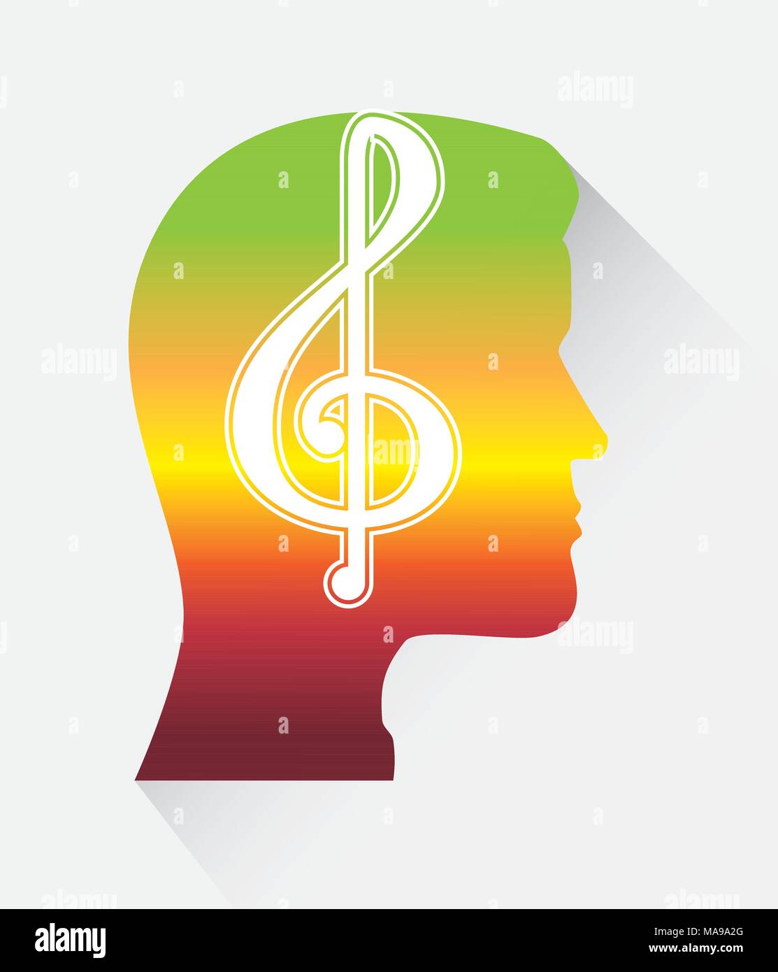Music melody notes graphic design, vector illustration Stock Vector ...