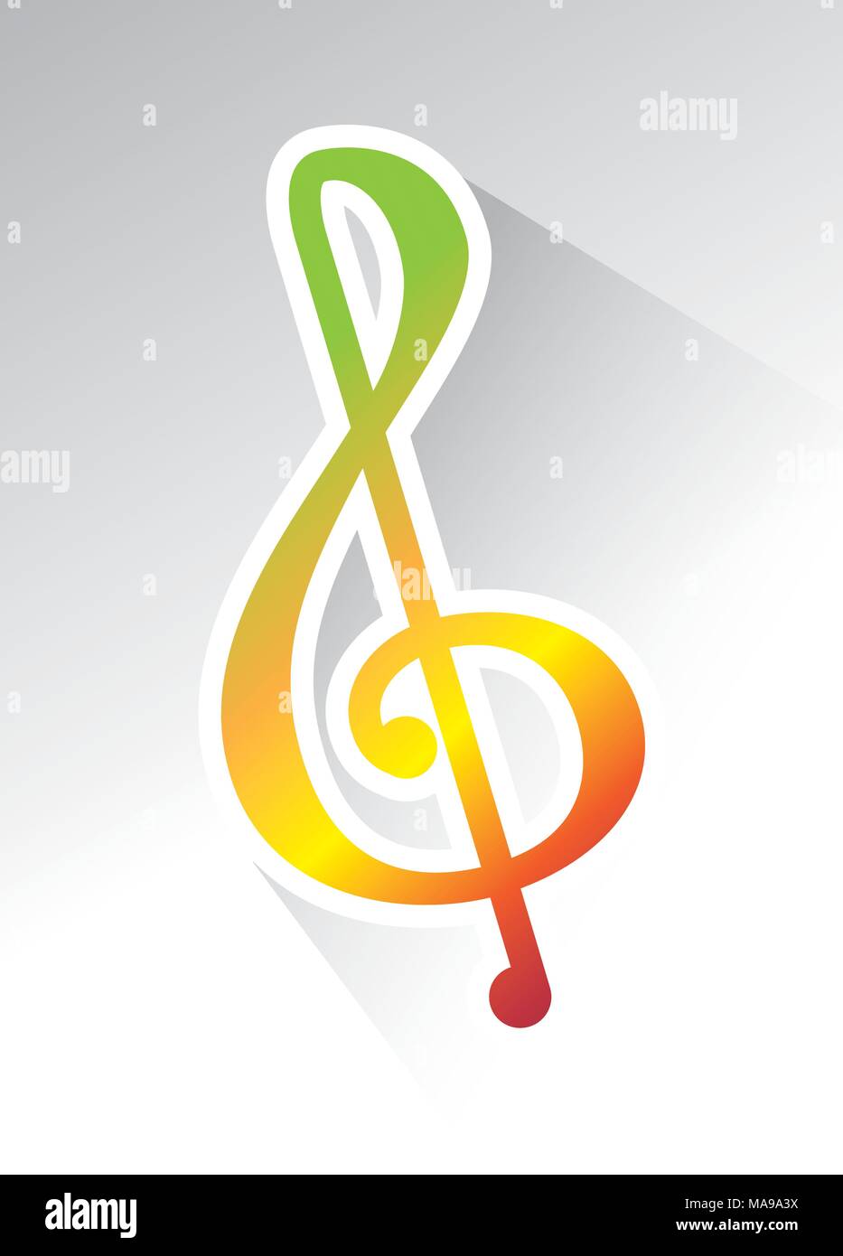 Music melody notes graphic design, vector illustration Stock Vector ...