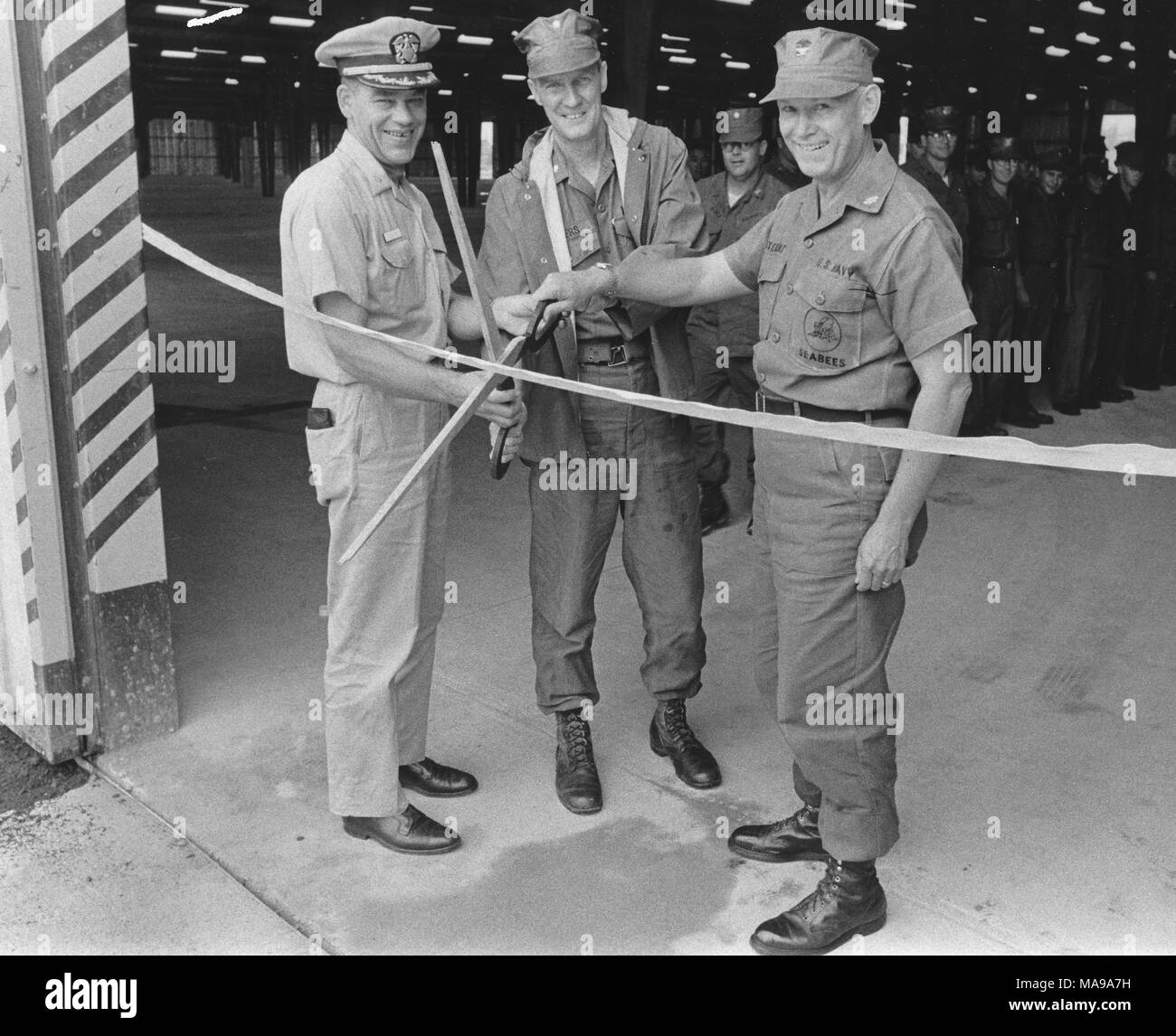 Black And White Us Navy Seabees