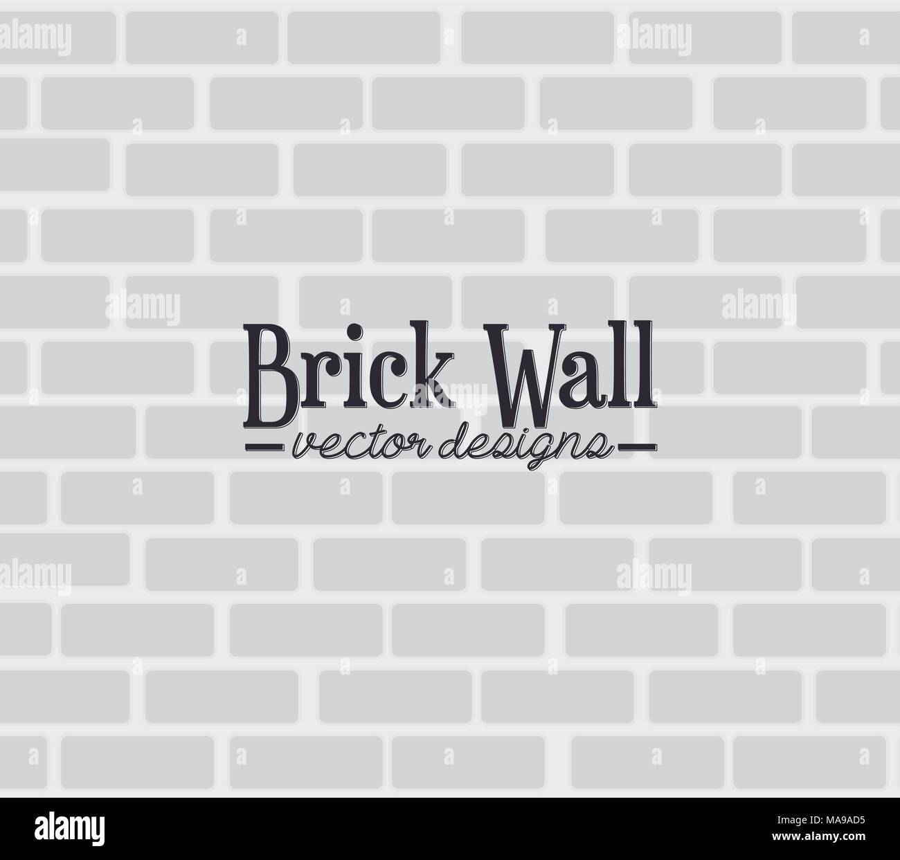 Brick wall graphic design, vector illustration theme Stock Vector Image ...