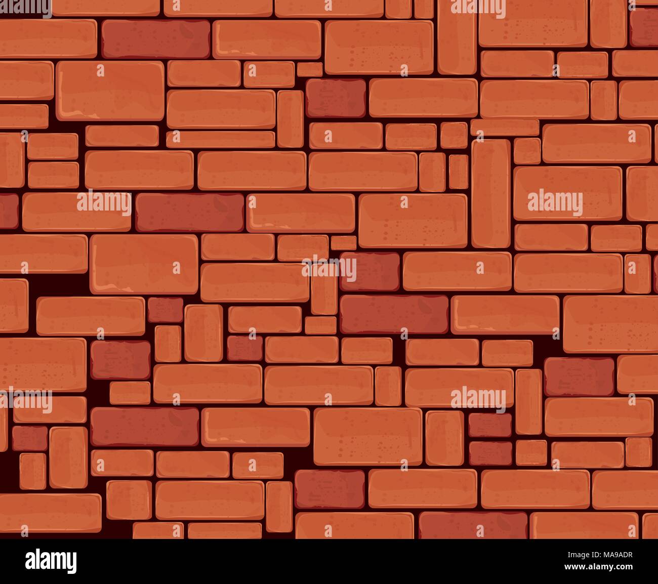 Brick wall graphic design, vector illustration theme Stock Vector Image ...