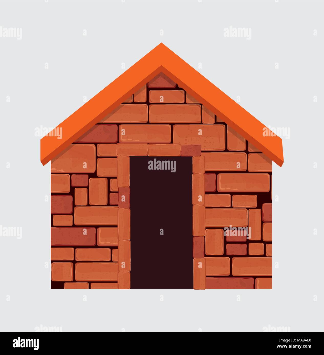 Brick wall graphic design, vector illustration theme Stock Vector Image ...