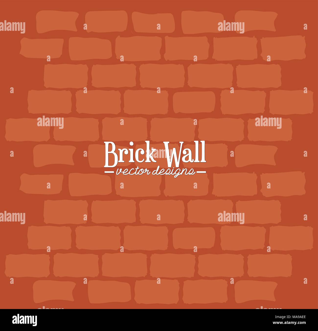 Brick wall graphic design, vector illustration theme Stock Vector Image ...