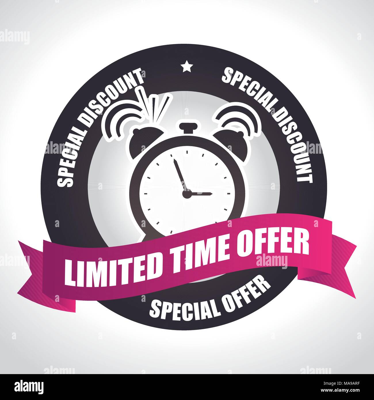 Shopping offers and sales graphic design, vector illustration Stock ...