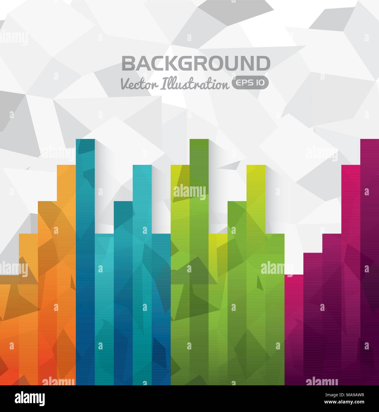 Colorful background wallpaper theme design, graphic vector illustration ...