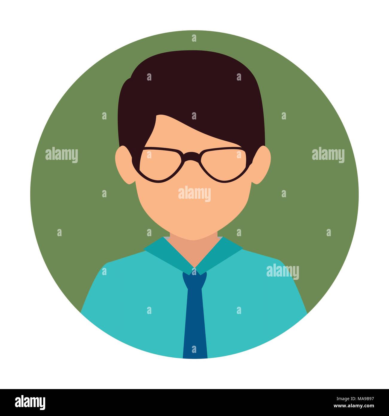 Business people and employee graphic design, vector illustration Stock ...