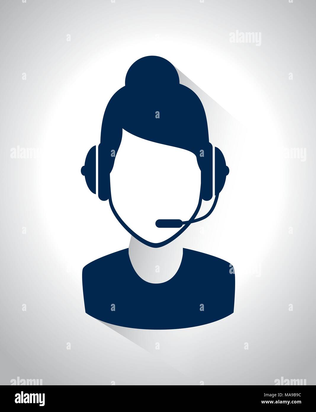 call center and technical support graphic design, vector illustration ...