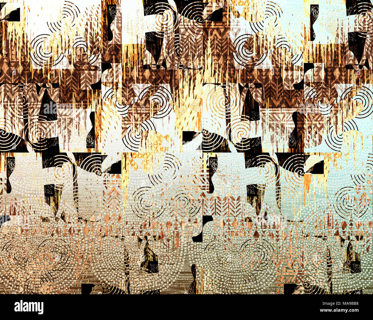 Native american tribal patterns hi-res stock photography and images - Alamy