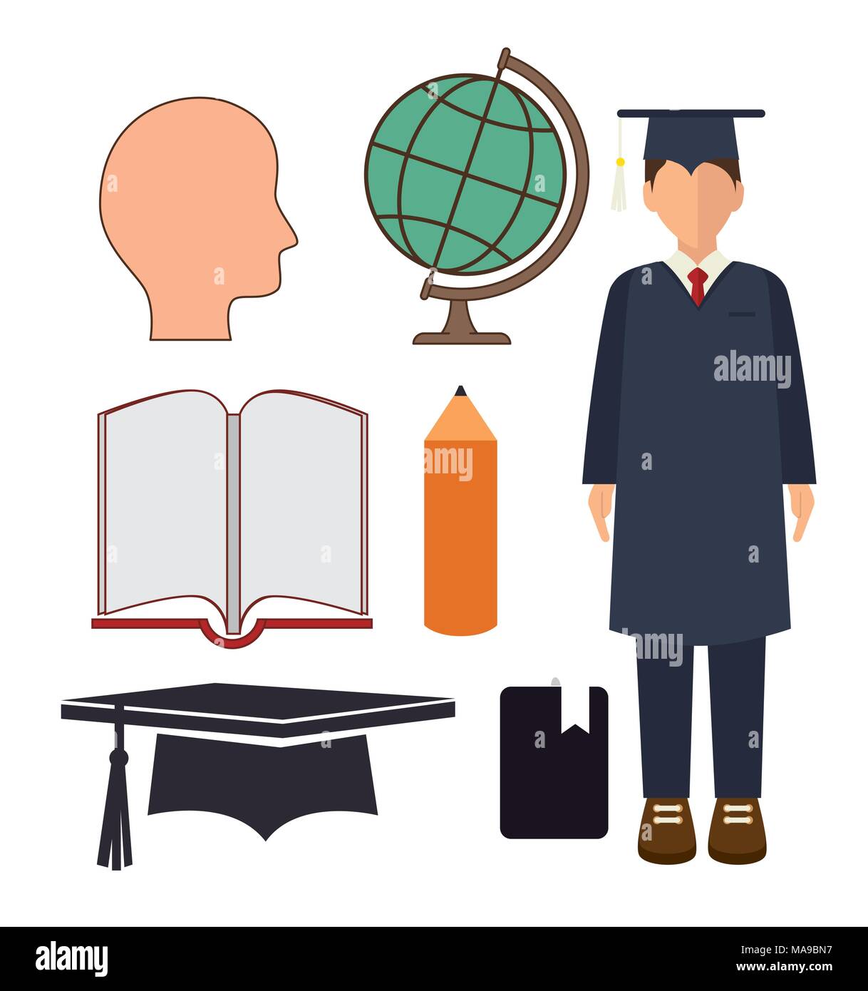 Academic education design Stock Vector Image & Art - Alamy